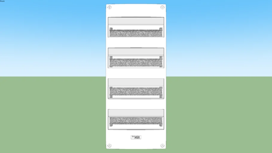 tableau électrique schneider électrique | 3D Warehouse