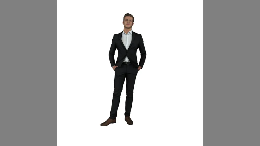 Office Man 002-3 | 3D Warehouse