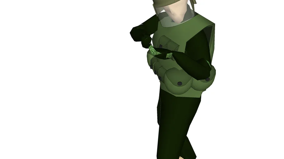 EDF Soldier | 3D Warehouse