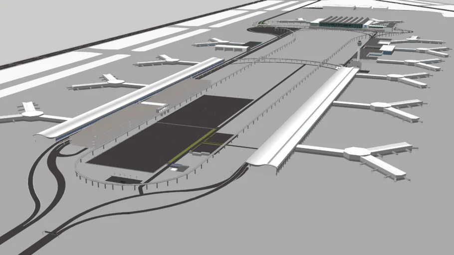 International Airport | 3D Warehouse