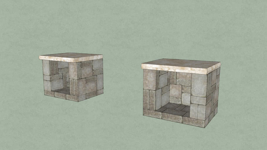 Romanstone Build With Roman Kit - Wood boxes WB-3628 | 3D Warehouse