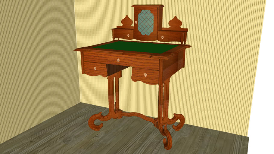 Antique table | 3D Warehouse