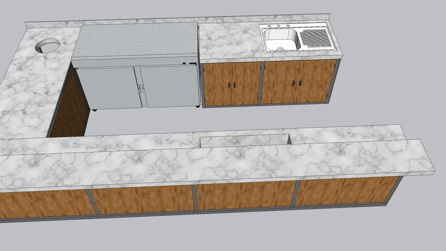 BARRA Y CONTRABARRA | 3D Warehouse