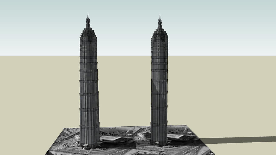 Model of the Twin Towers | 3D Warehouse