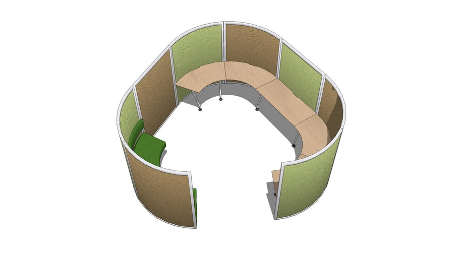COVE RE-50 Screen System Configuration | 3D Warehouse