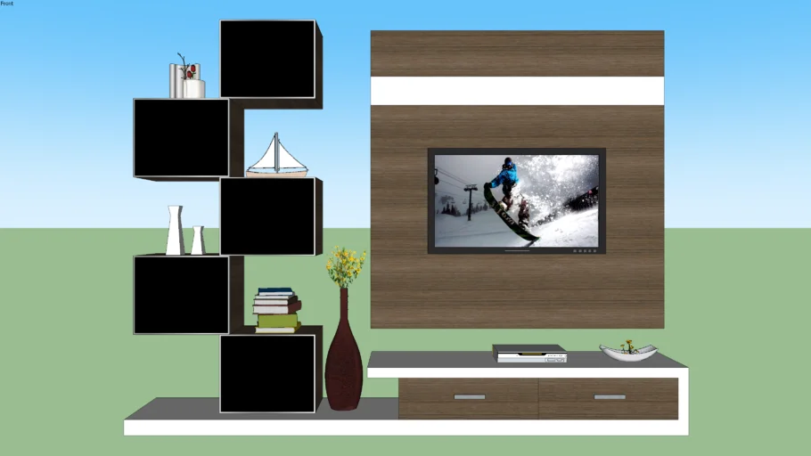 tv unit | 3D Warehouse