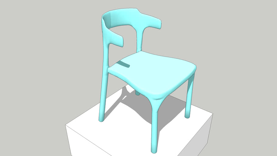 Pool Plastic Chair | 3D Warehouse