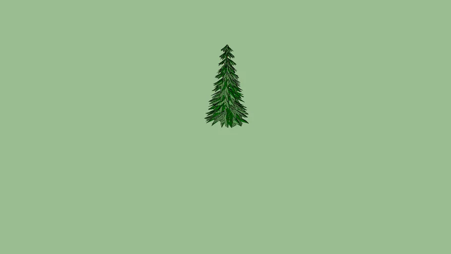 Pointy Tree LD | 3D Warehouse