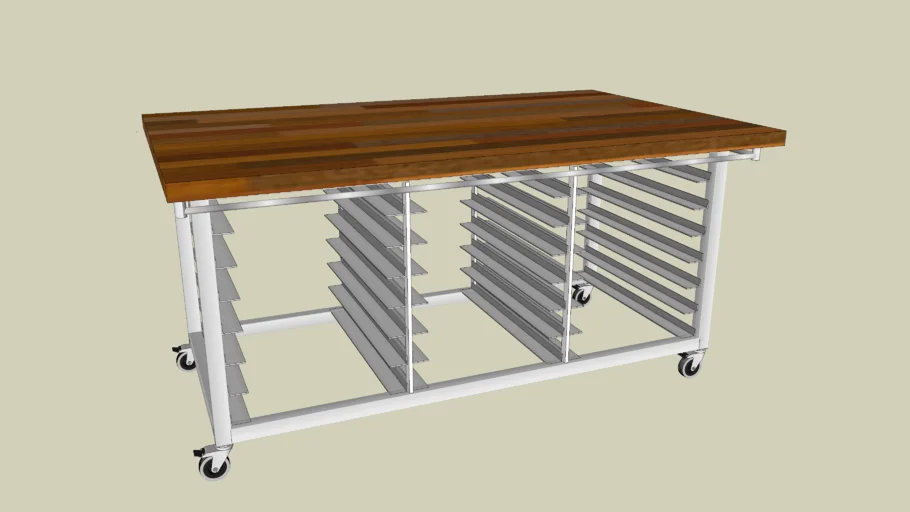 Bakery Work Table | 3D Warehouse