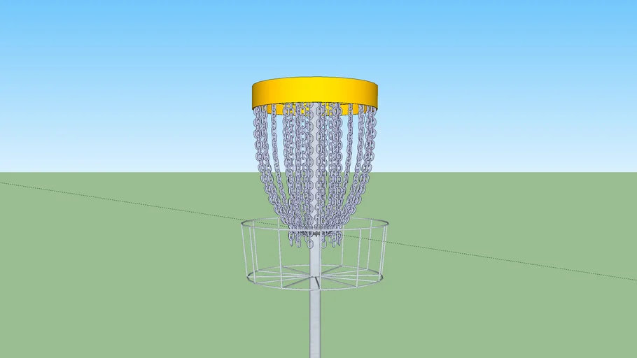Disc Golf Basket | 3D Warehouse