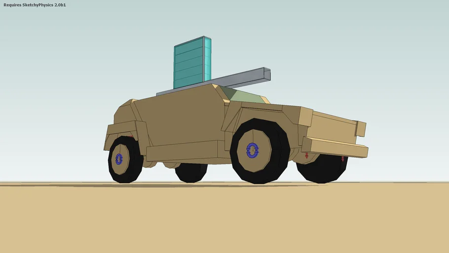 Humvee with Gun | 3D Warehouse
