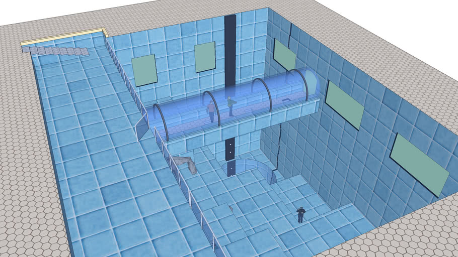 Y-40 'Deep Joy' world's deepest swimming pool | 3D Warehouse