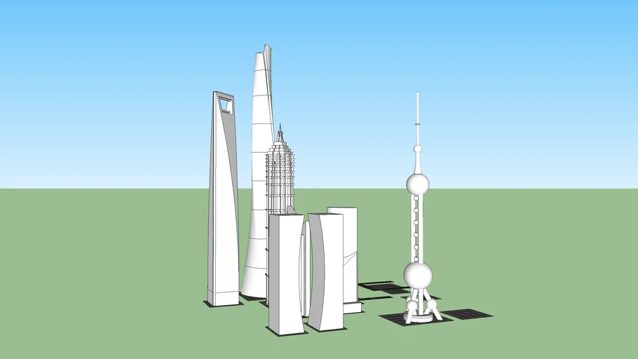 Alpha Cube World -- Shanghai Part 1 | 3D Warehouse