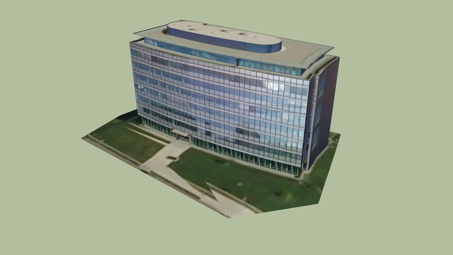 Glass Office Building | 3D Warehouse