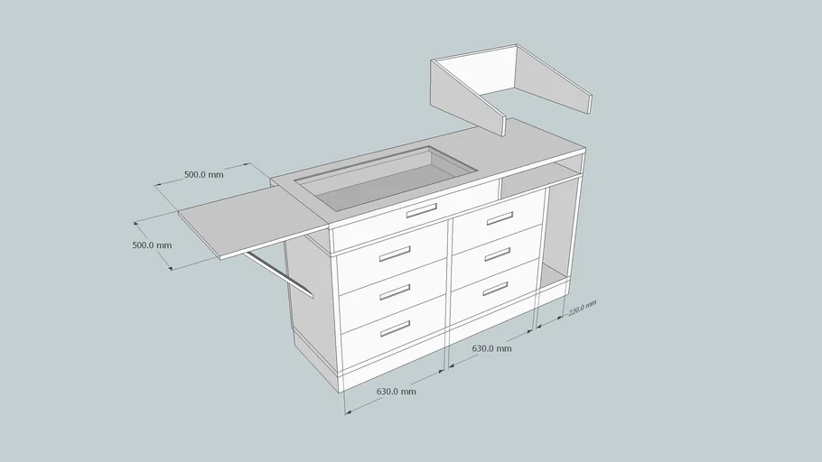 Mostrador | 3D Warehouse
