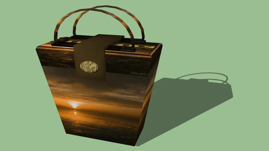 bag box sunset_rvr@rn | 3D Warehouse