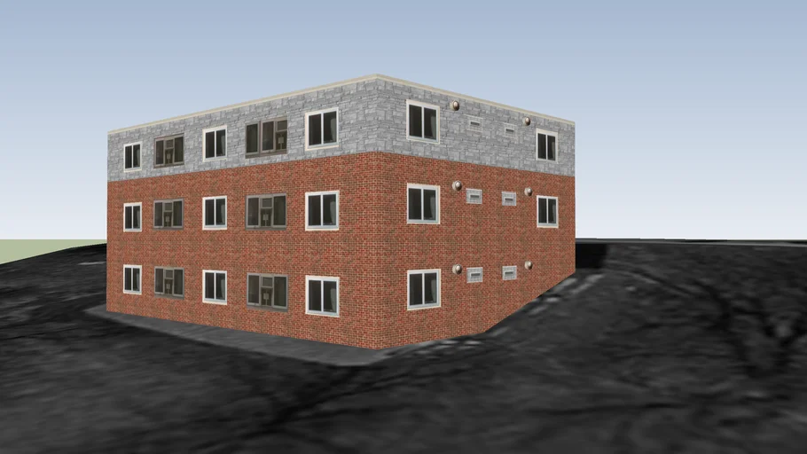 Purdue Hilltop Apartment Building 27 | 3D Warehouse