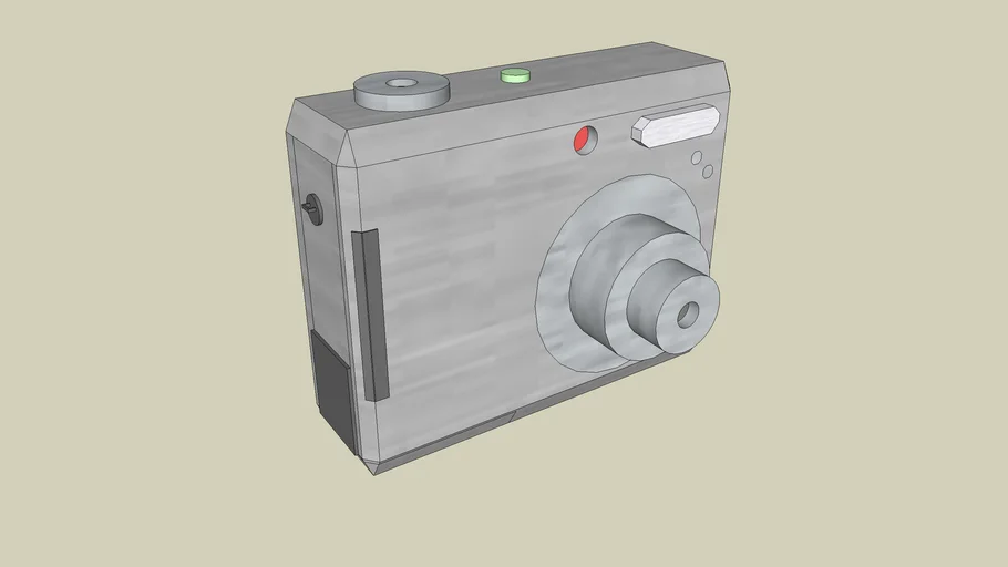 Sony Cyber-shot DSC-S800 Camera | 3D Warehouse