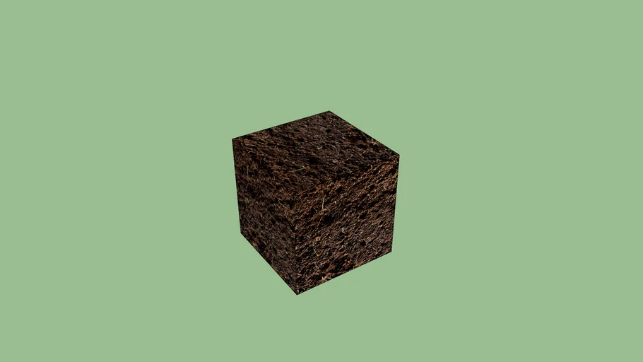 Photorealistic dirt block | 3D Warehouse