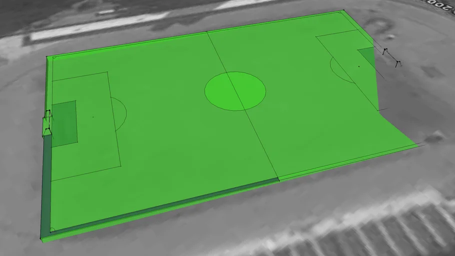 A Football Field | 3D Warehouse