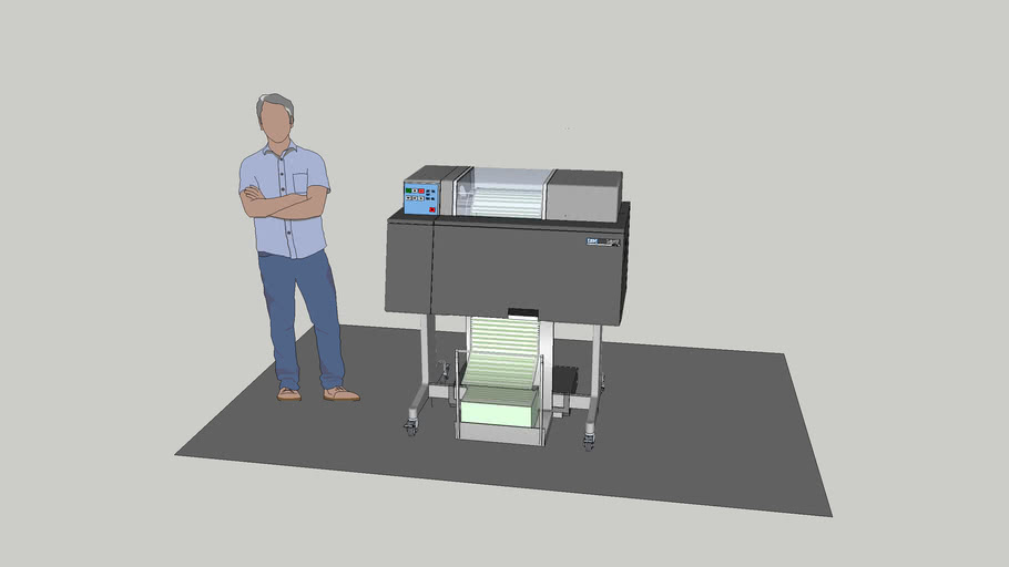 IBM 1403 LINE PRINTER (1959) | 3D Warehouse