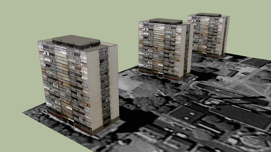 Sava Kovacevic Soliteri West2 | 3D Warehouse