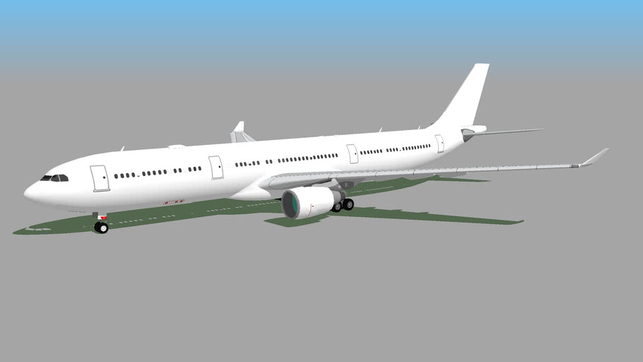 Template - Airbus A330-300 PW variant | 3D Warehouse