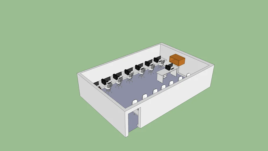 sala de aula senac | 3D Warehouse