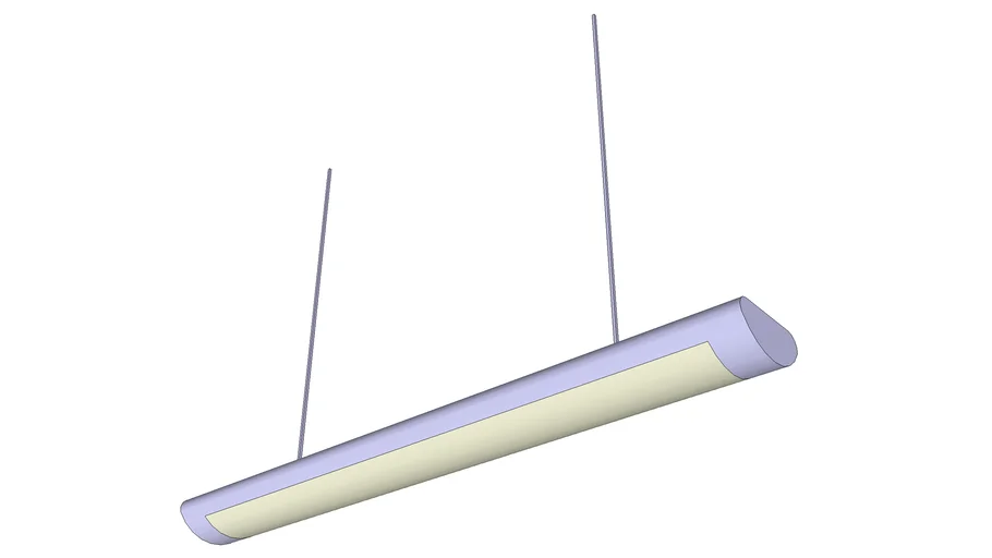Lighting Pendant Fluorescent Light1 | 3D Warehouse