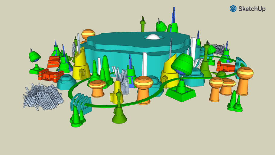 Kryptonopolis 02 | 3D Warehouse