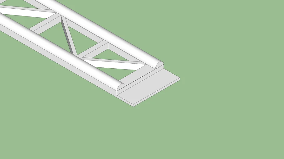 Warren girder for model railway bridges and similar. Bigenners print ...