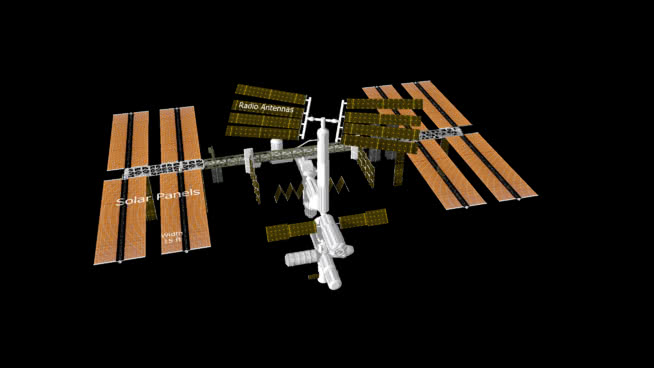ISS Solar Panels | 3D Warehouse