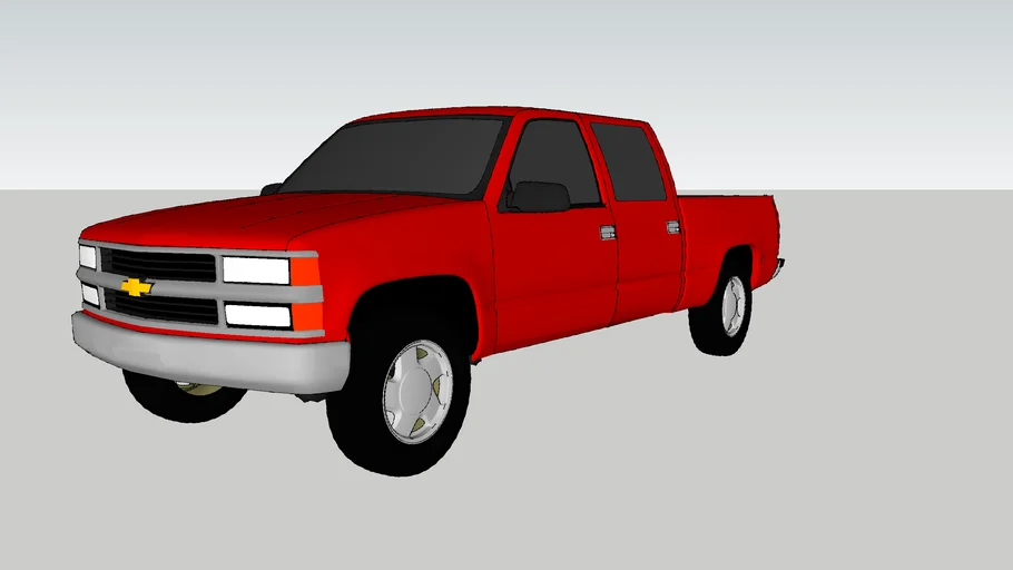 1997 Chevrolet Silverado Crew Cab | 3D Warehouse