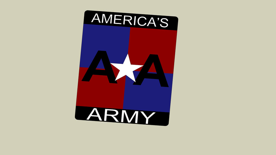 America's Army logo | 3D Warehouse
