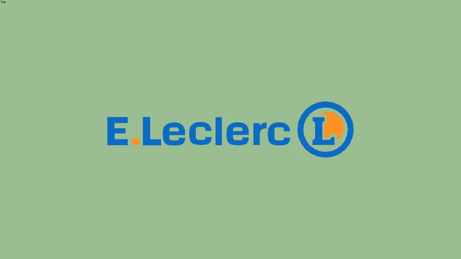 Logo E.Leclerc | 3D Warehouse