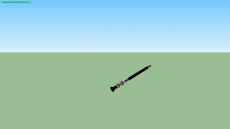 sketchyphysics dart gun | 3D Warehouse