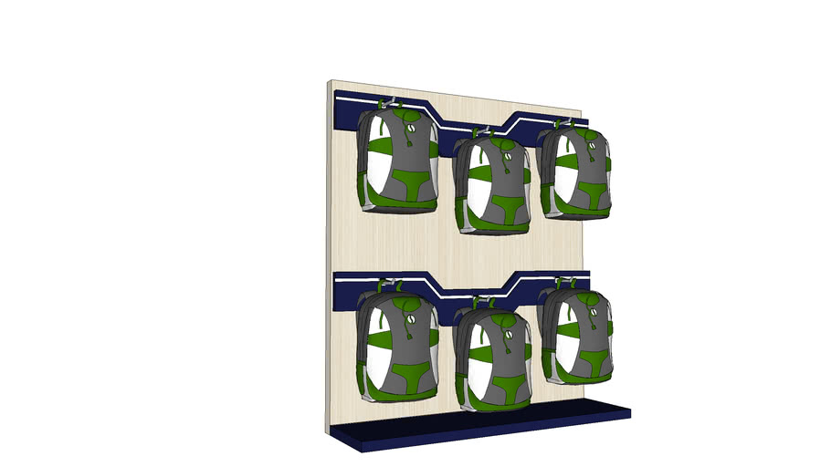 bag display | 3D Warehouse