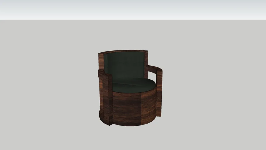 CIRCLE CHAIR | 3D Warehouse