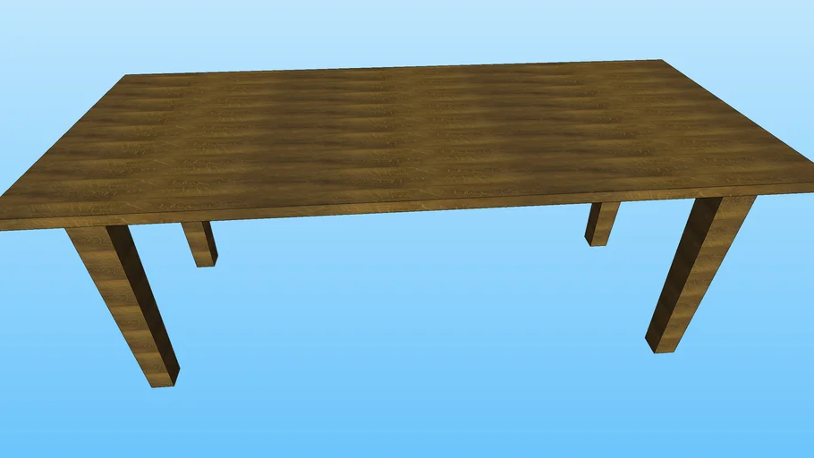 Eettafel | 3D Warehouse