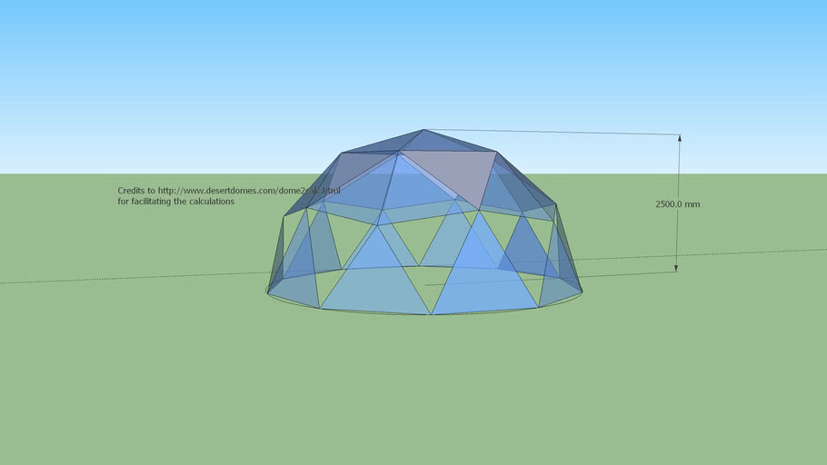 Geodesic dome | 3D Warehouse