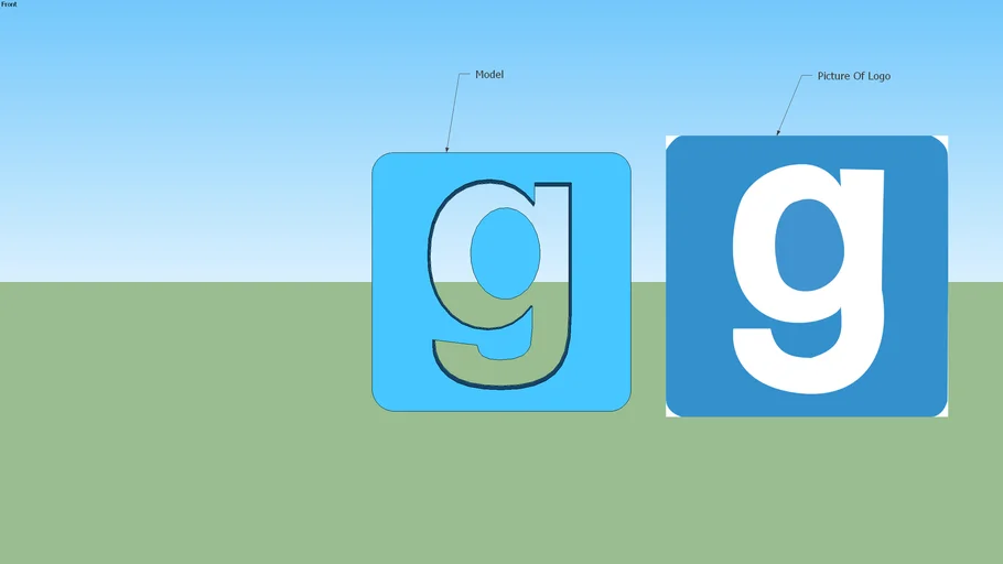 Gmod Logo (3D) | 3D Warehouse
