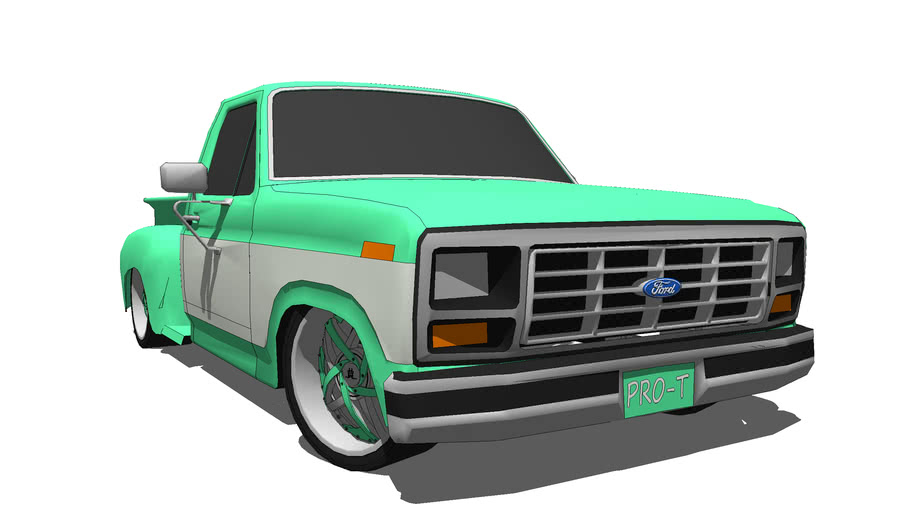 1986 Ford F150 Pro-Touring | 3D Warehouse