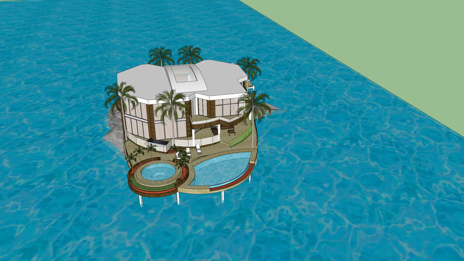 House In The Sea | 3D Warehouse