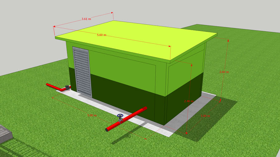 casa de bombas | 3D Warehouse