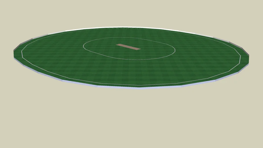 Cricket Pitch v2 | 3D Warehouse