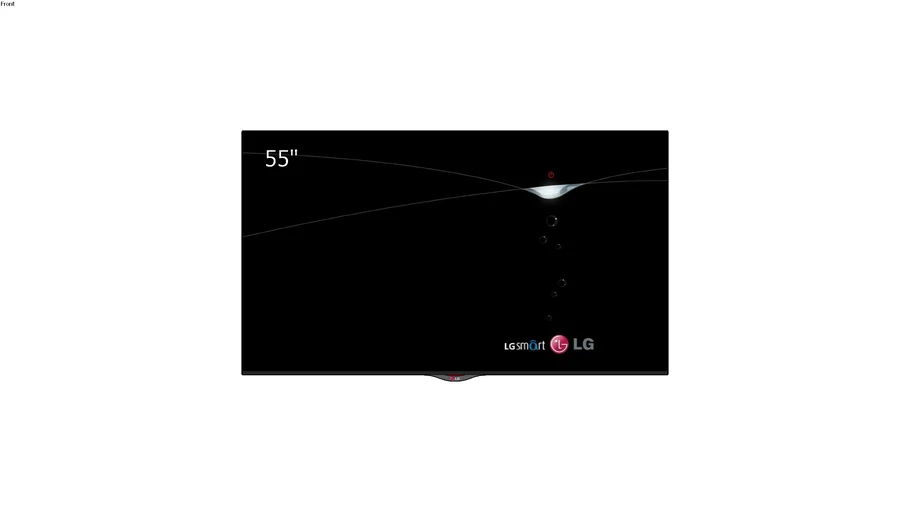 Smart_LED TV 55' | 3D Warehouse