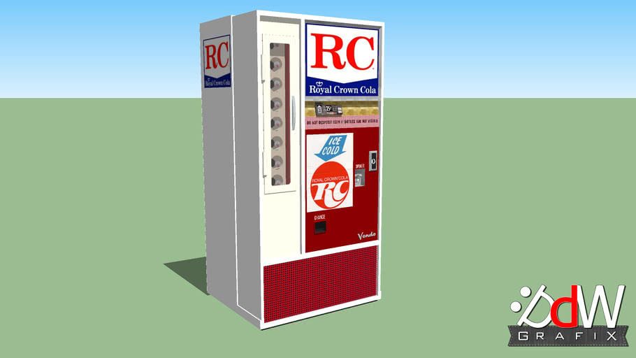 RC Cola Vending Machine | 3D Warehouse