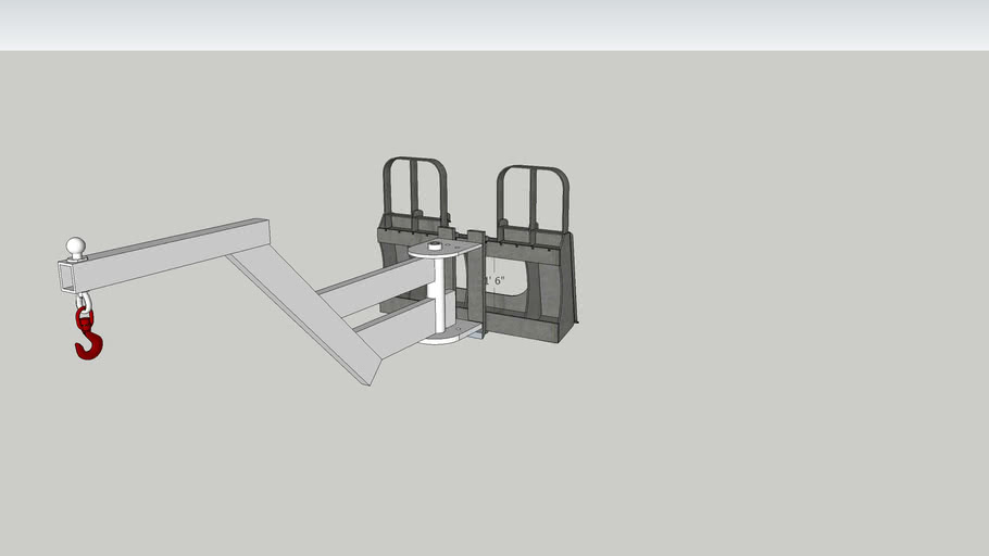 Skid steer lift arm | 3D Warehouse