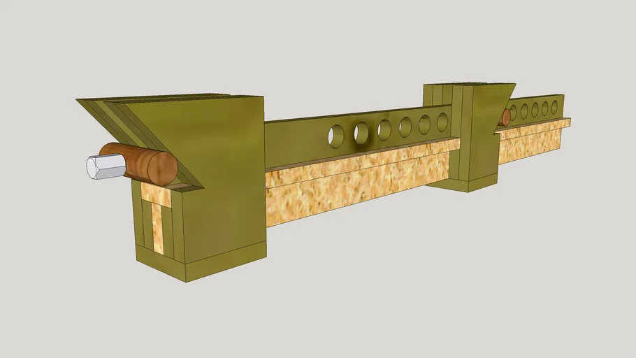 Wooden_clamp | 3D Warehouse