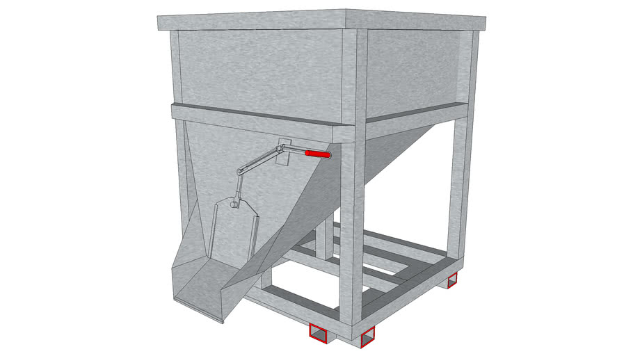 Granulated hopper | 3D Warehouse